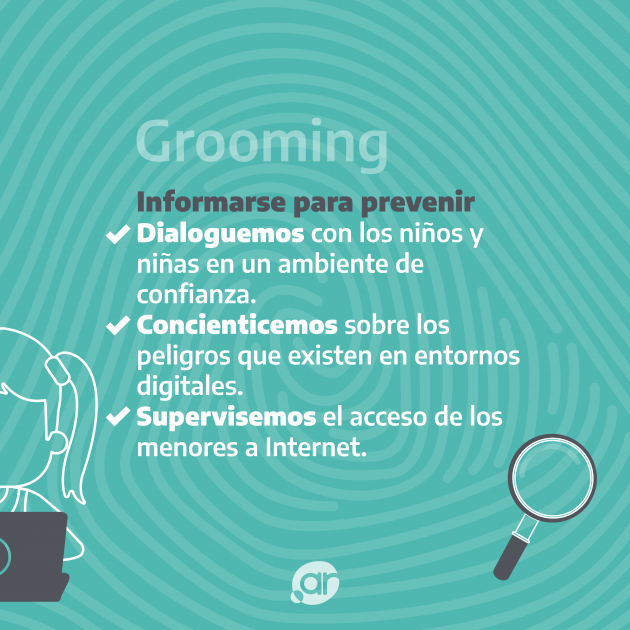 Engaños y secretos en Internet, cómo prevenir el grooming | NIC Argentina